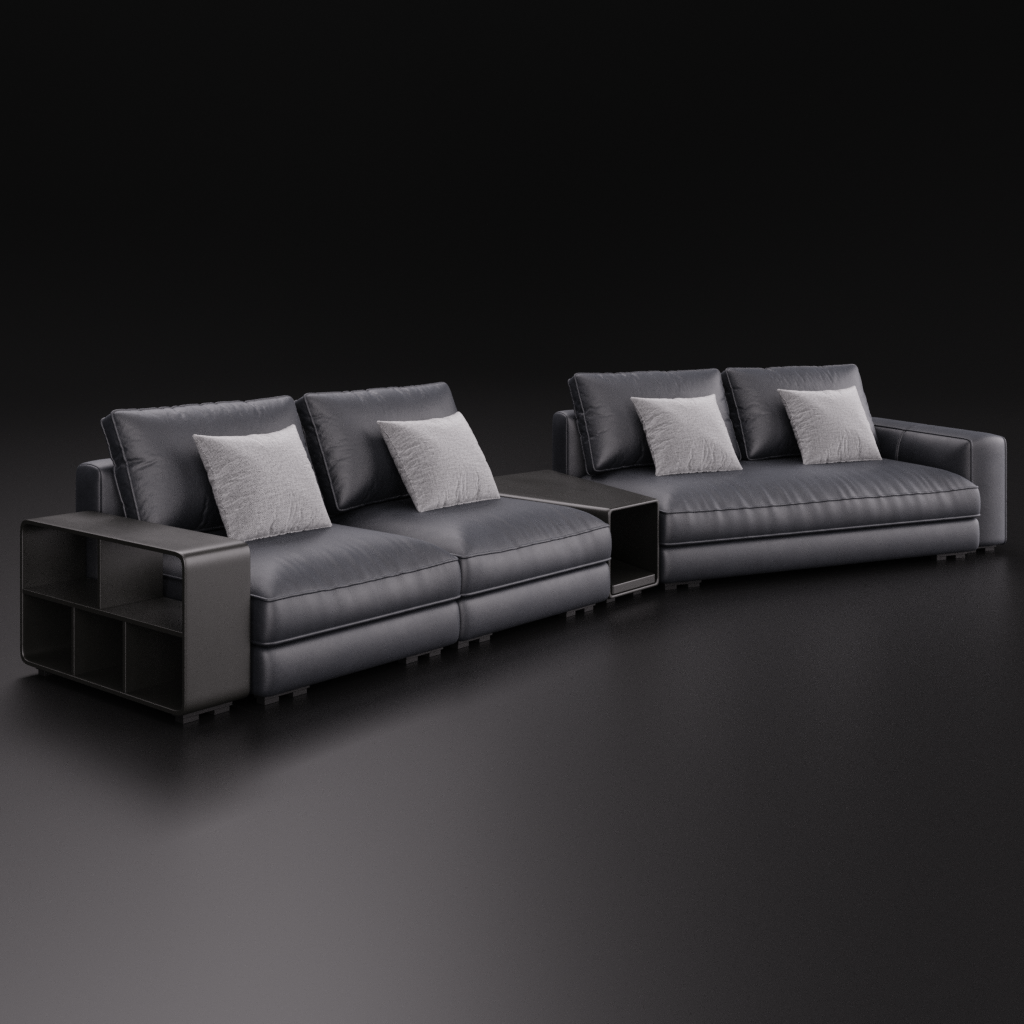 Sofa Epic | 3D Sofa models | BlenderKit