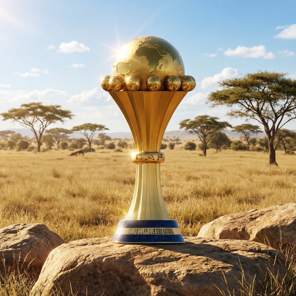 Africa Cup of Nations trophy | Sport models | Blendkit
