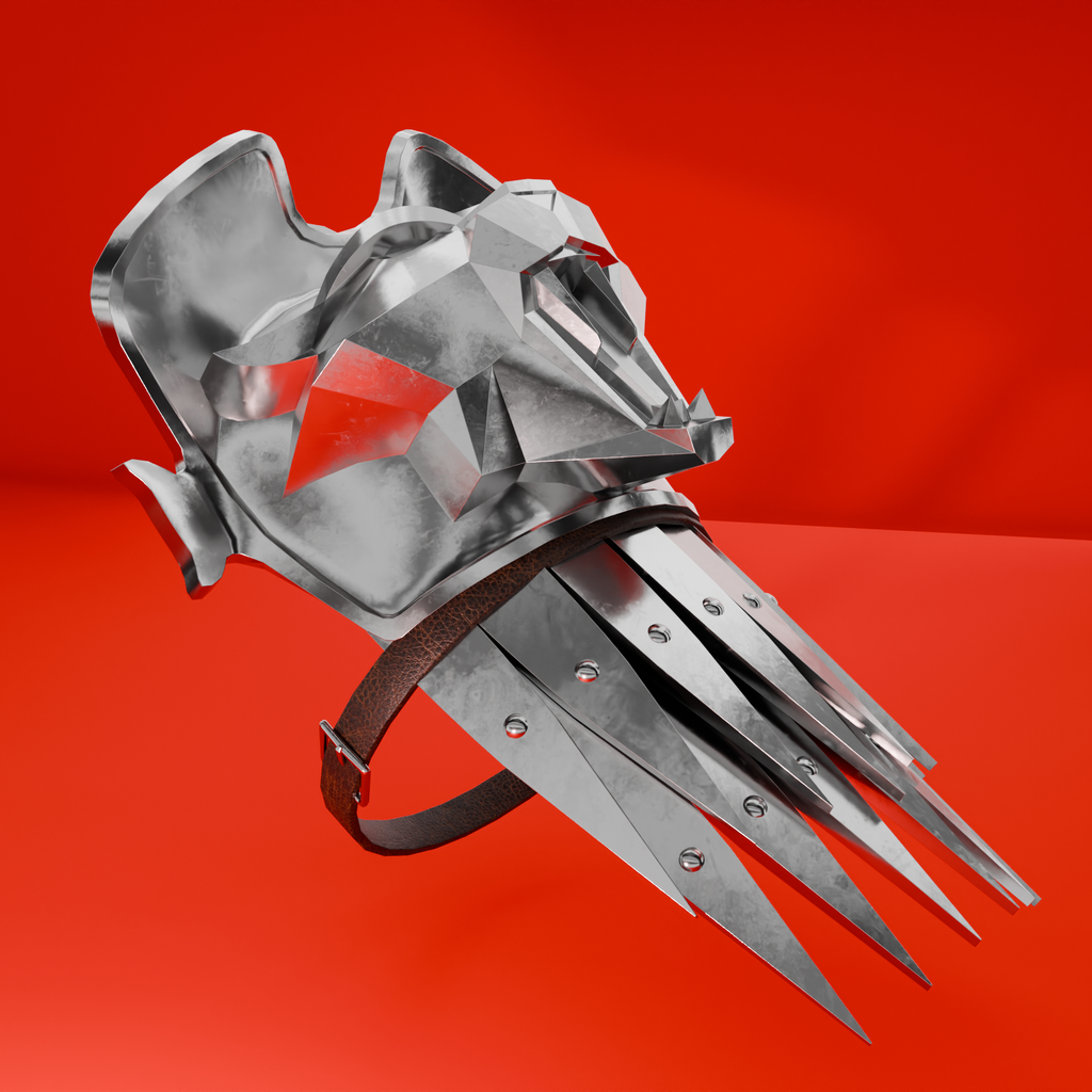 BlenderKit | Download the Shoulder armor model