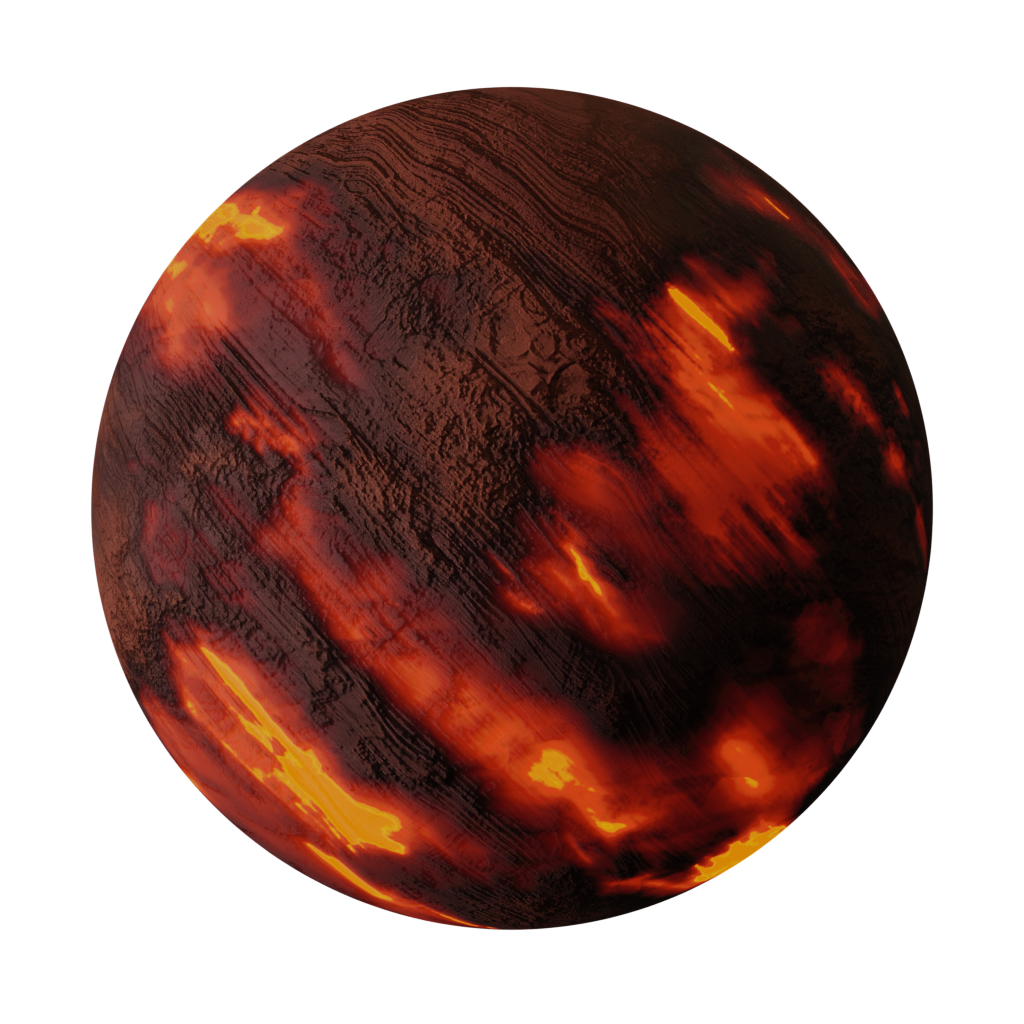 Lava 02 | FREE liquid materials | BlenderKit