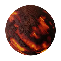 Lava 02 | FREE liquid materials | BlenderKit