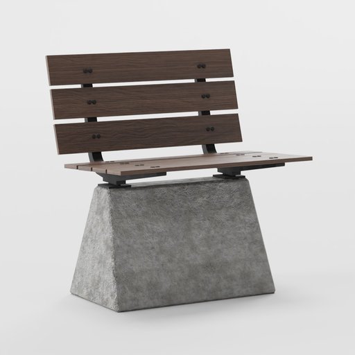 Bench | Benches models | BlenderKit