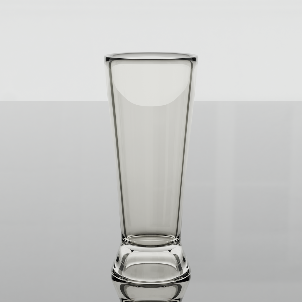 Tall Pilsner Glass | FREE Food / Drinks models | BlenderKit