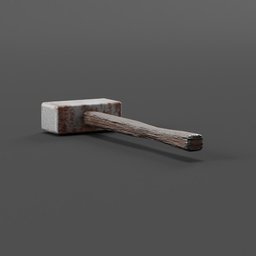 Hammer large | Handtools models | BlenderKit