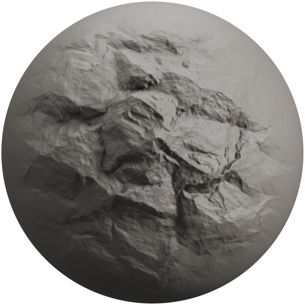 AT-Rock Brush | rock brushes | BlenderKit