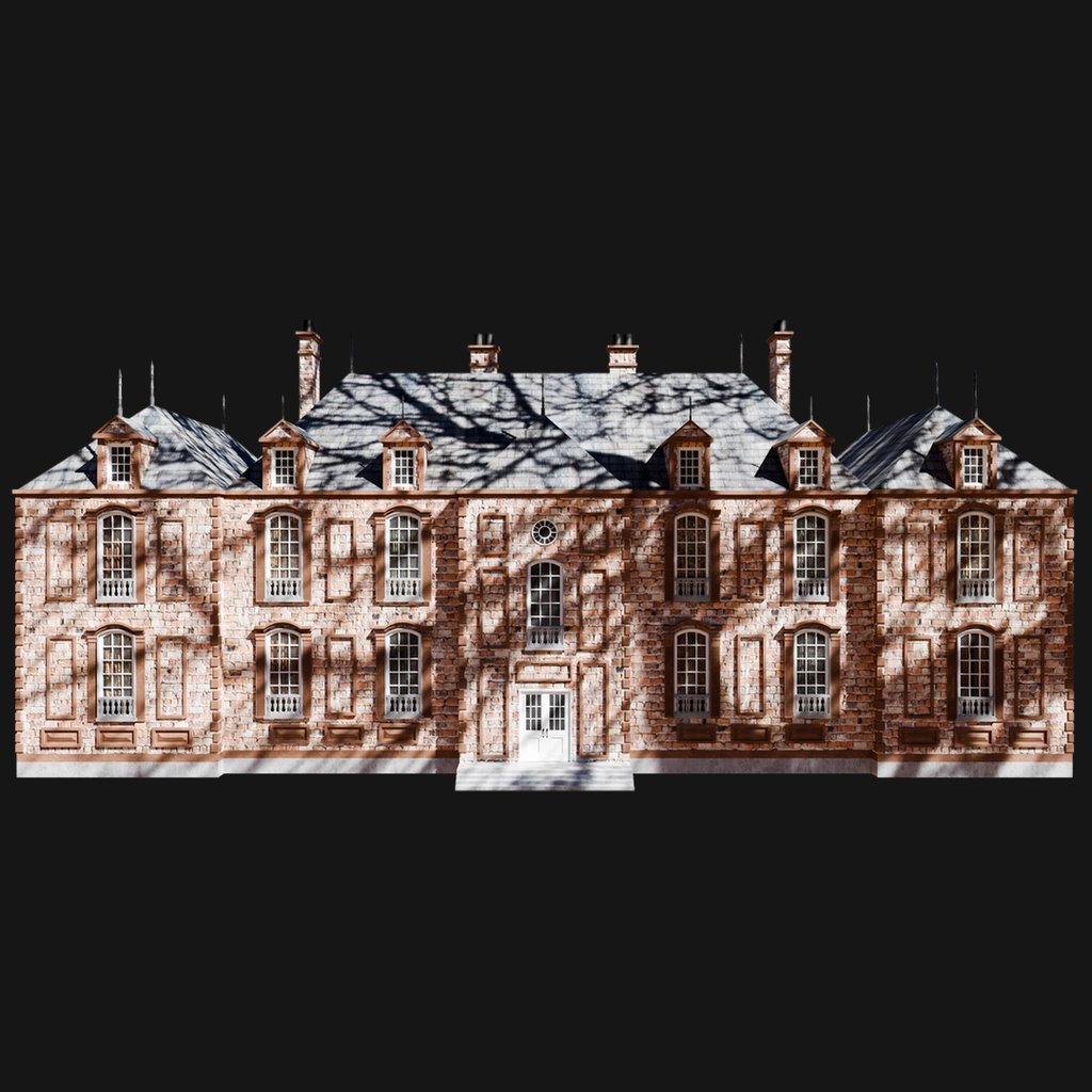 Chateau Le Corvier - Big Mansion/House | Historic Buildings models ...