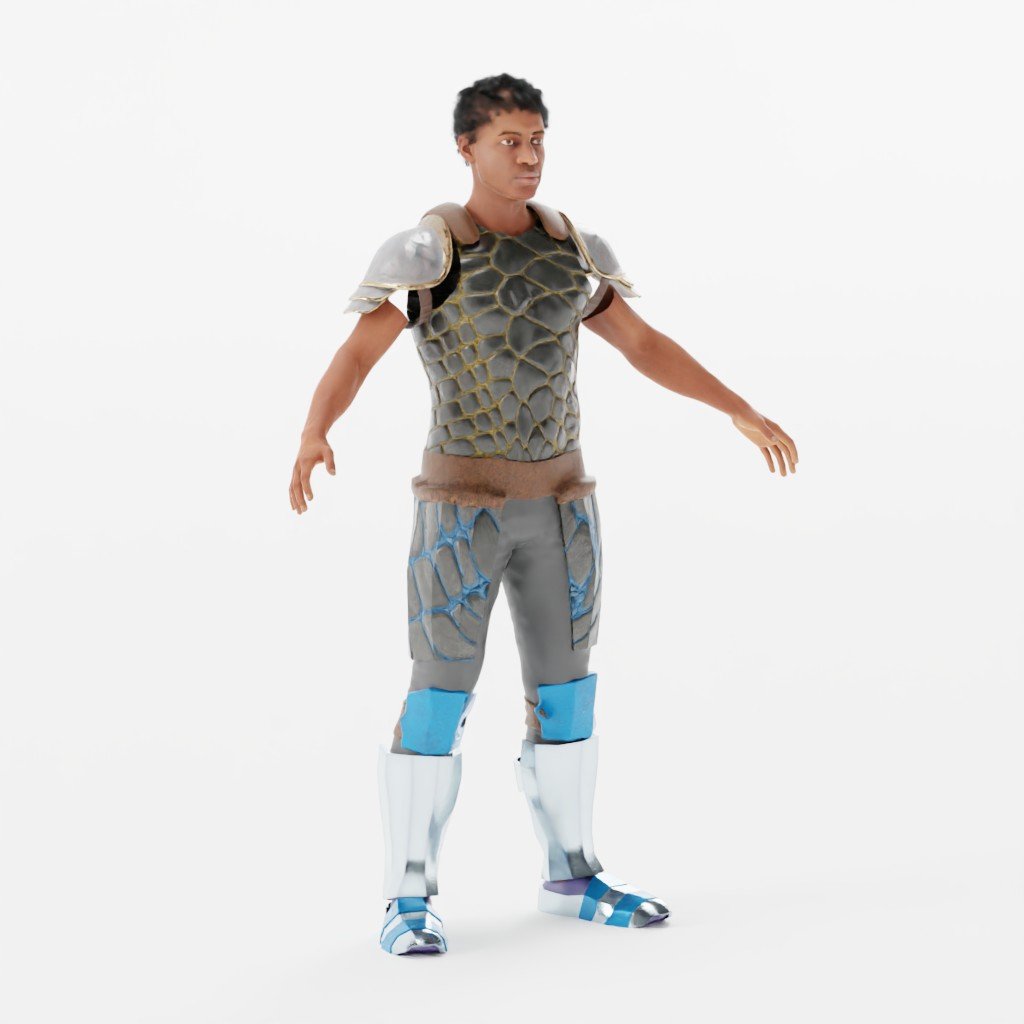 Draco Knight | FREE Men models | BlenderKit