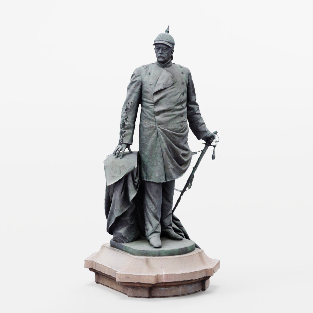 Politician statesman monument | Interior Sculptures models | BlenderKit
