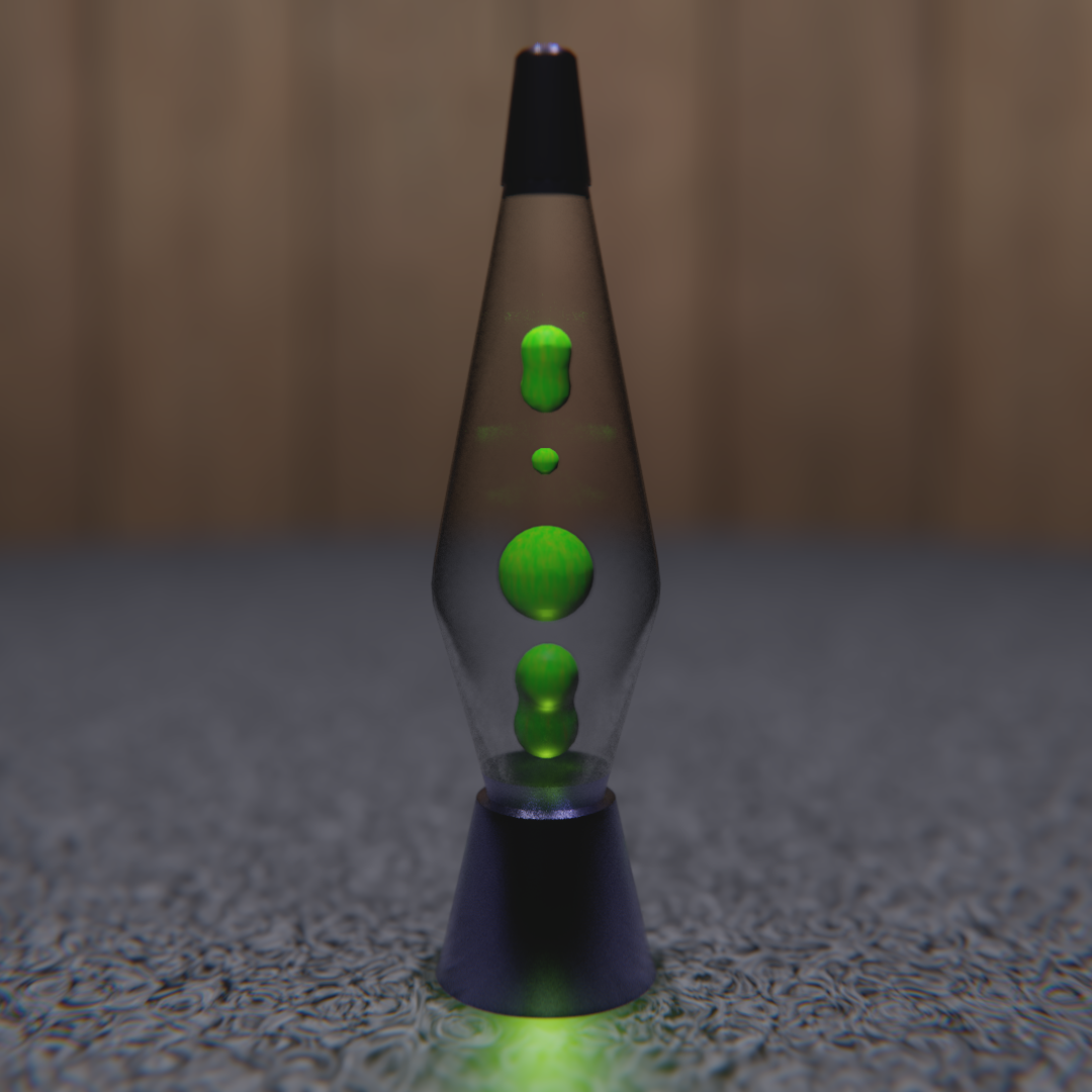Lava lamp | FREE templates scenes | BlenderKit