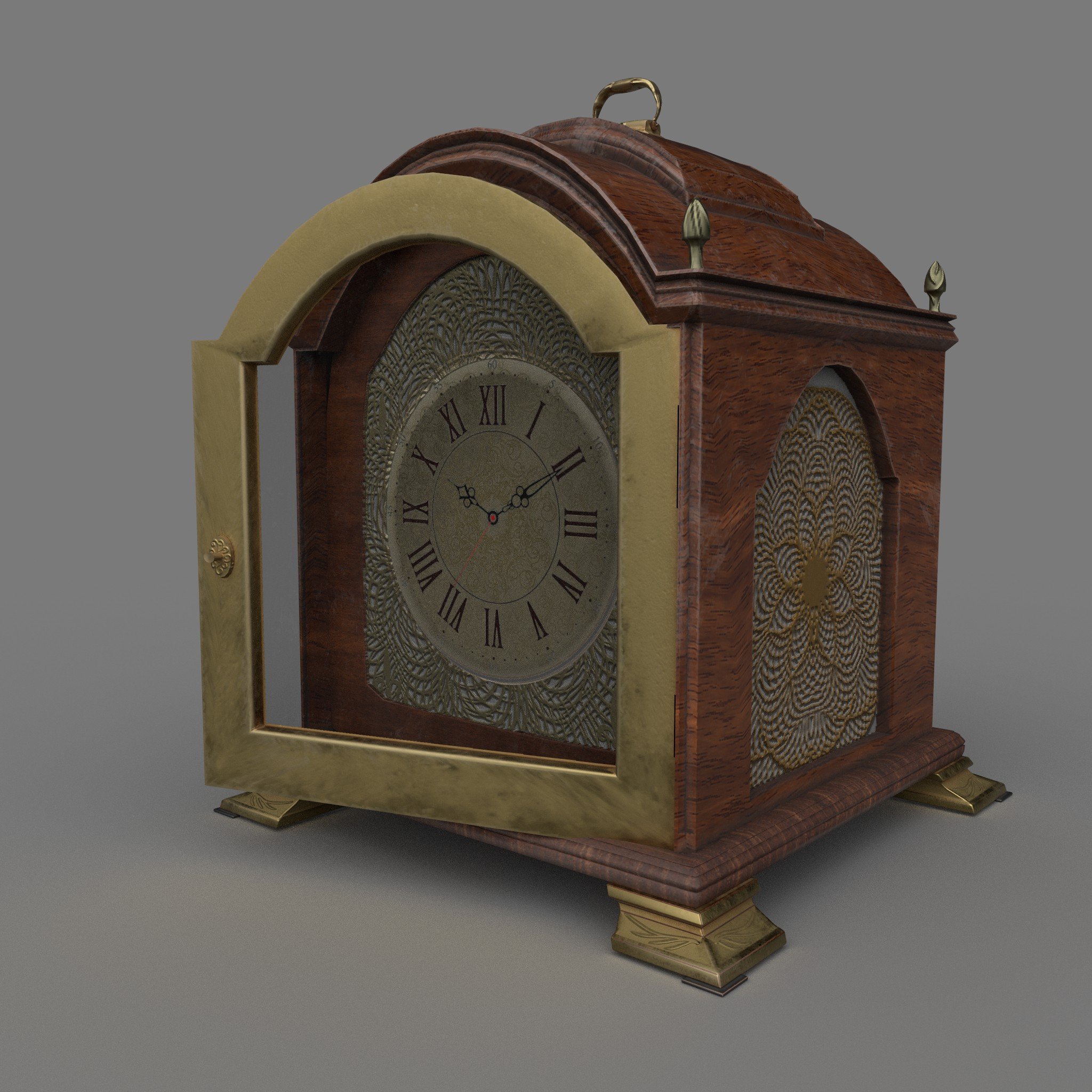 Vintage Clock | Clocks models | BlenderKit