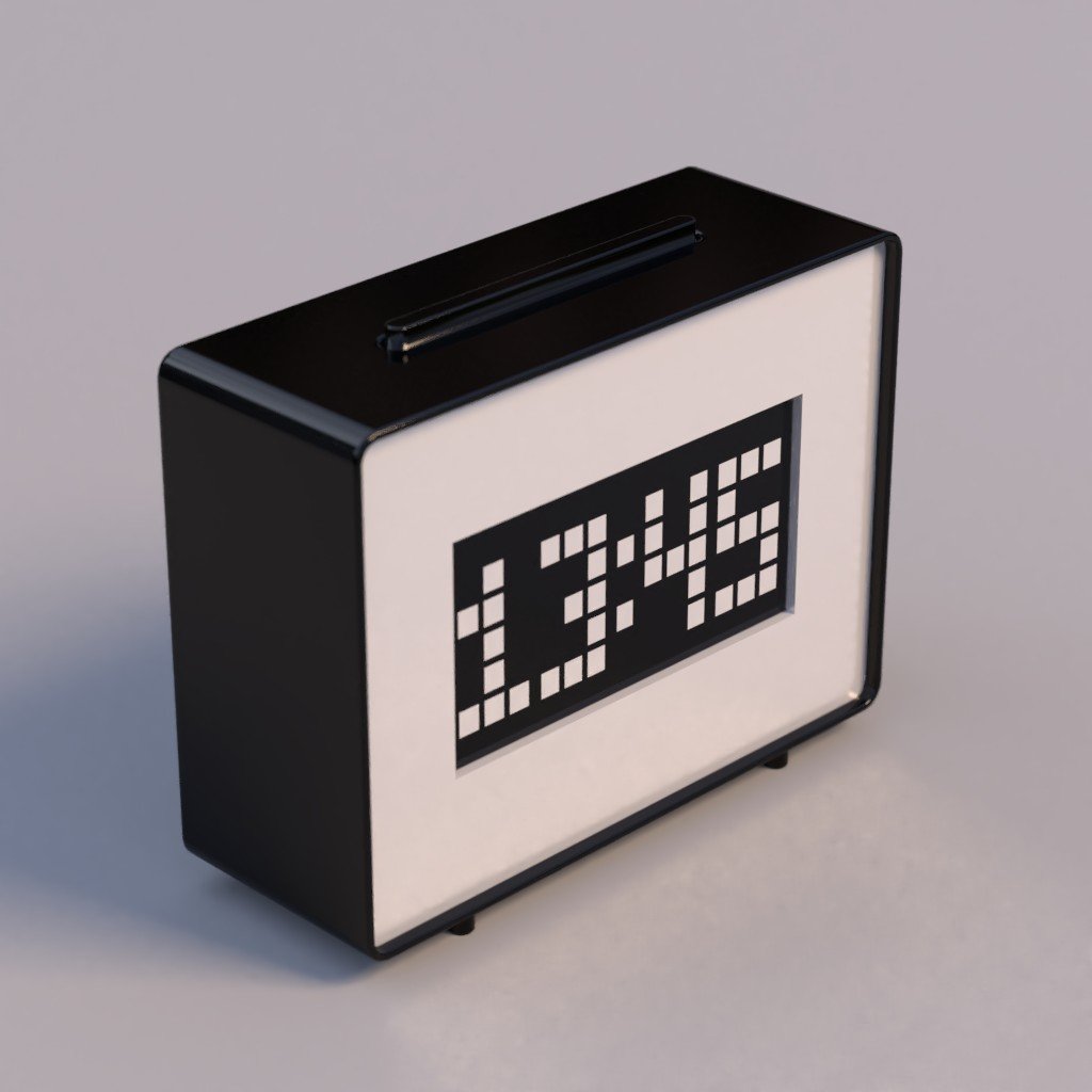 alarm clock | FREE Clocks models | BlenderKit