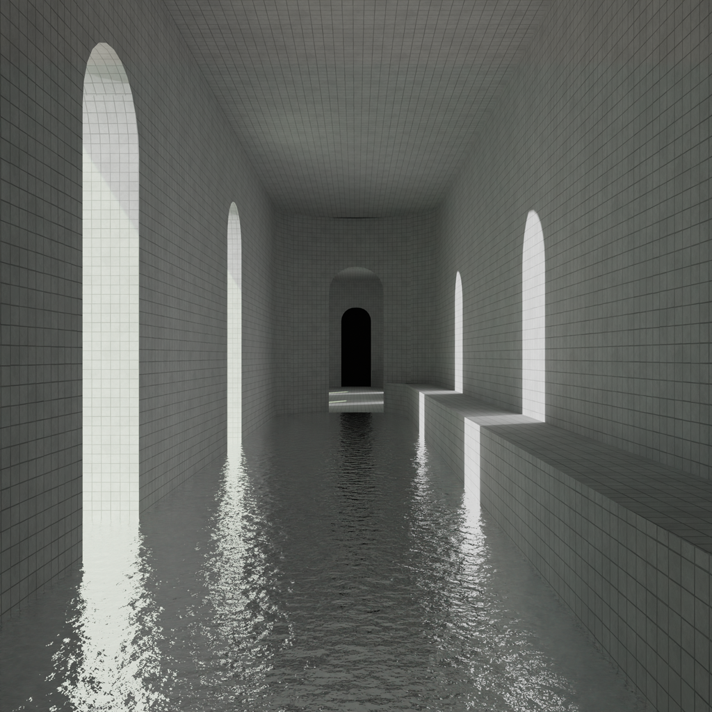 Backrooms Deep Pool Maintenance Zone | Science scenes | BlenderKit