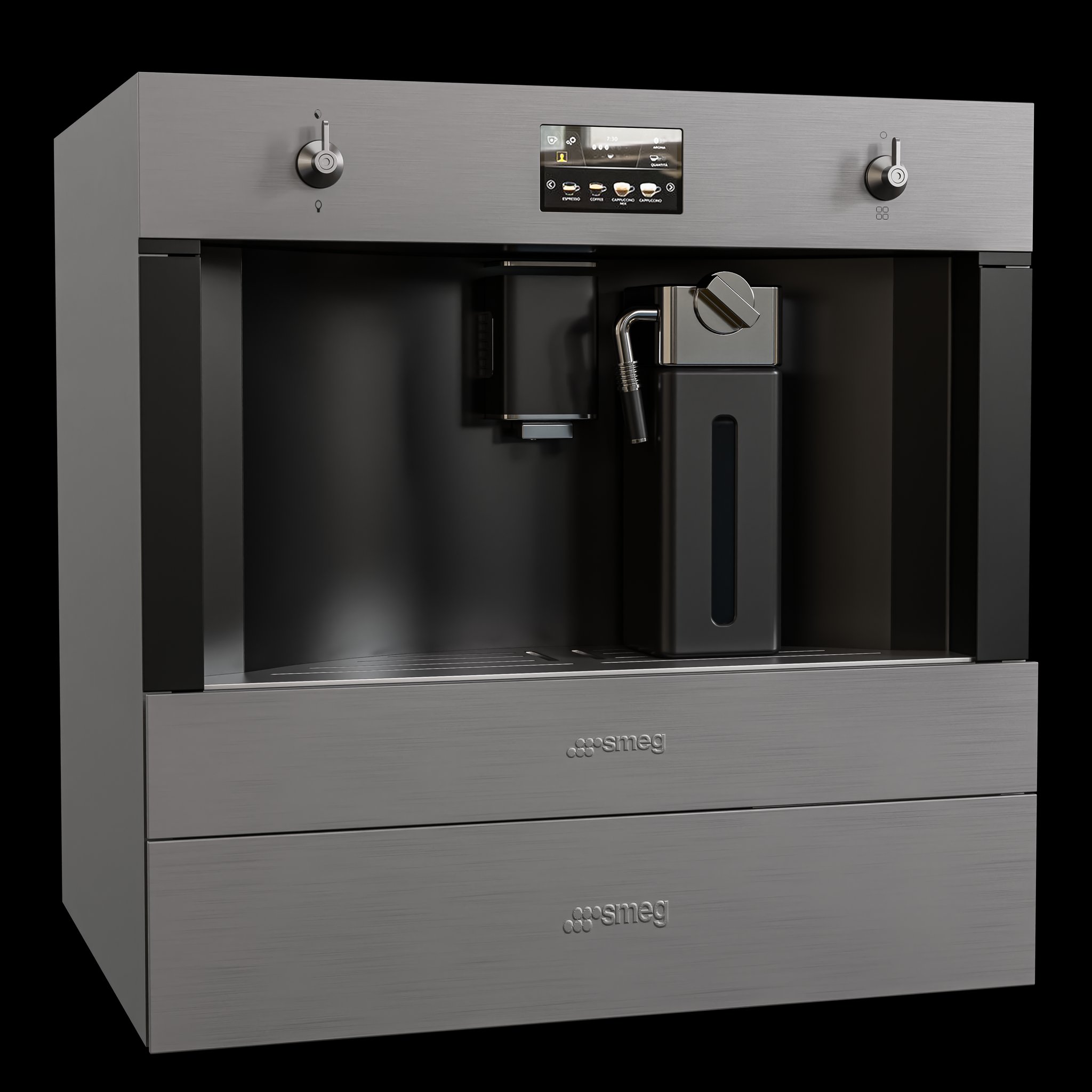 Smeg Coffee machine | Kitchen Appliances models | BlenderKit