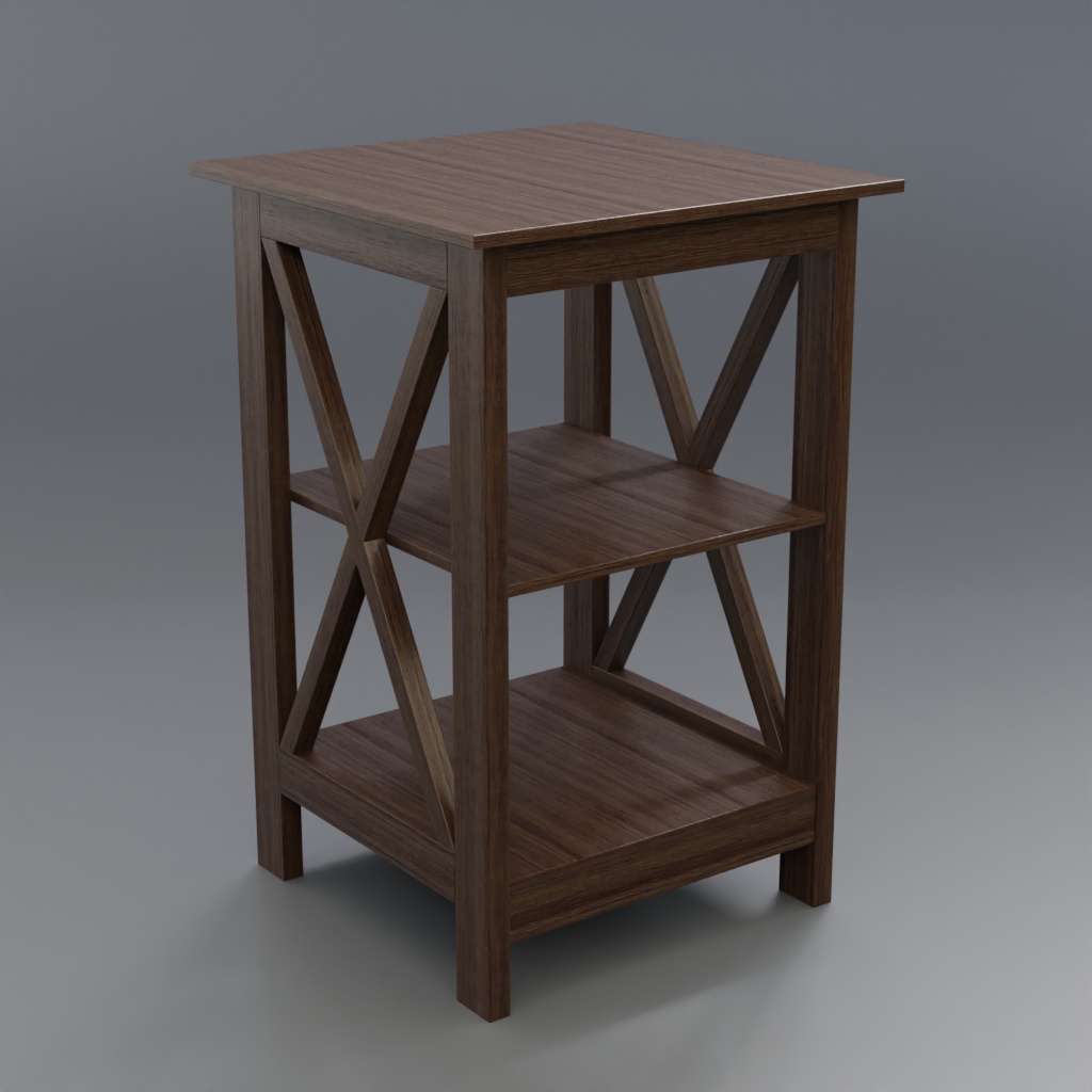 End Table | Tables models | BlenderKit