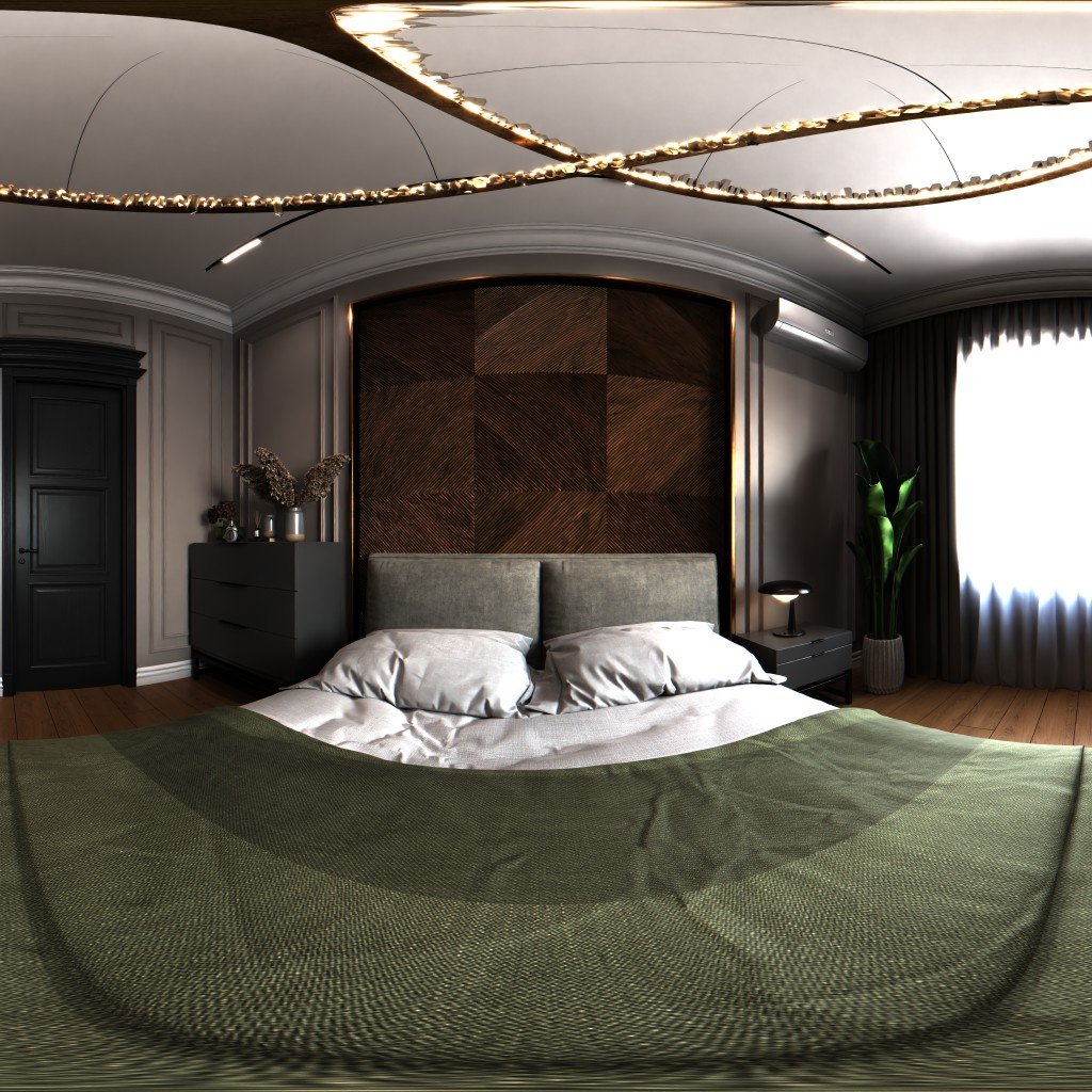 BlenderKit | Download the FREE Master Bedroom 8K HDRI hdr