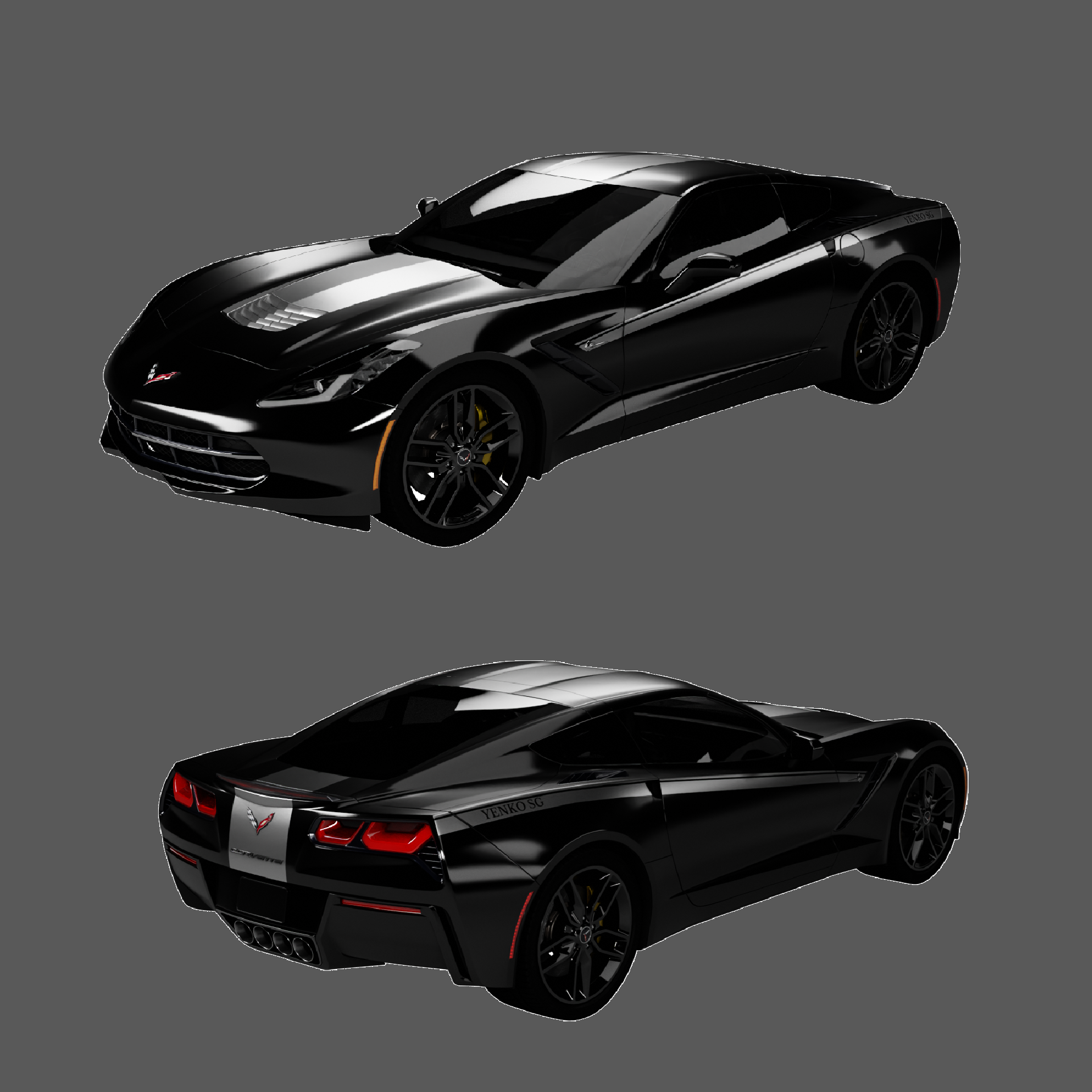 Yenko Chevrolet Corvette | Luxury Cars models | BlenderKit