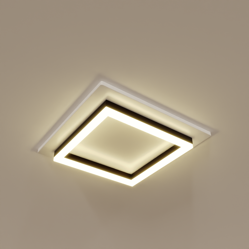 Square Ceiling Light | Ceiling Lights models | BlenderKit