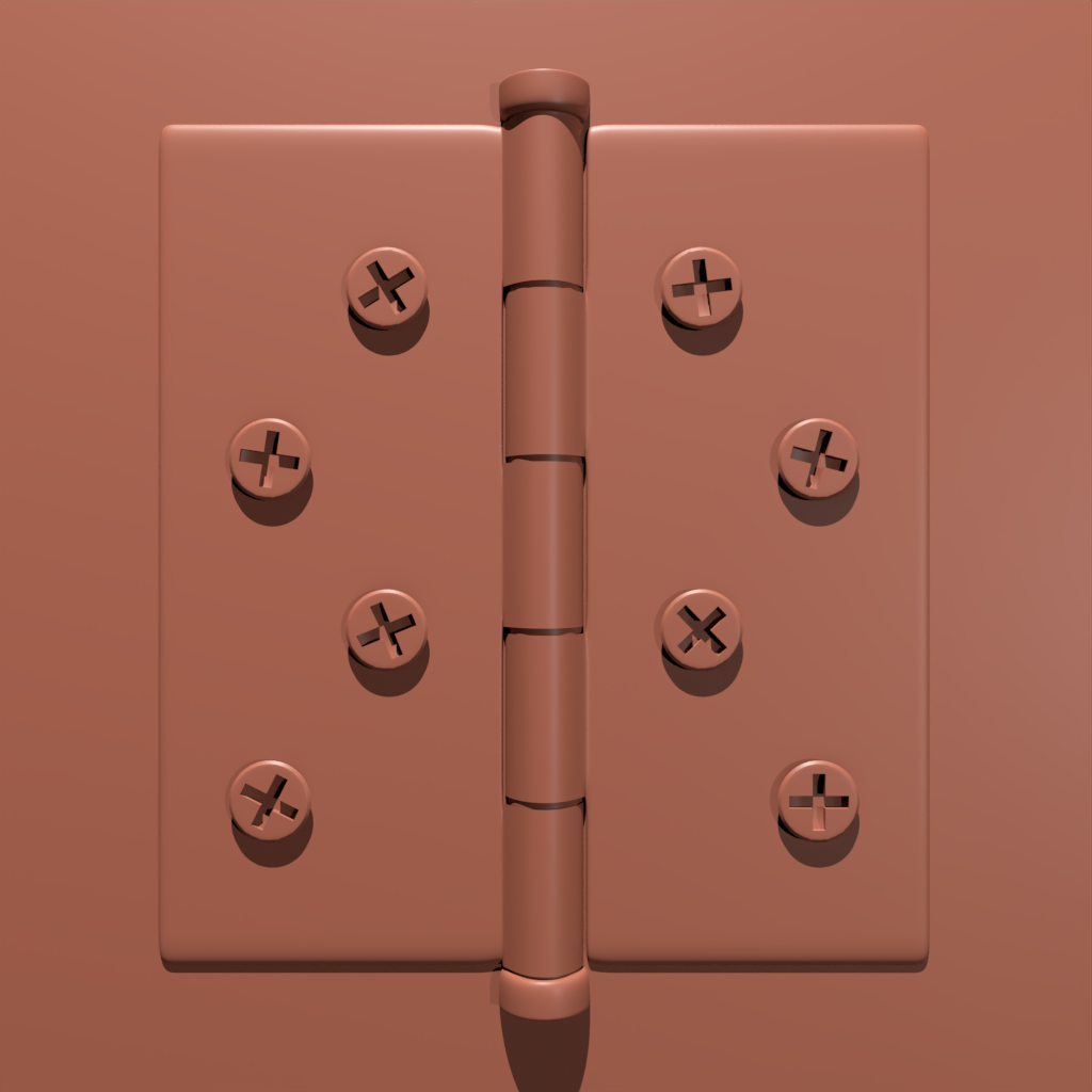 Hinge Brush - 01 | FREE industrial brushes | BlenderKit