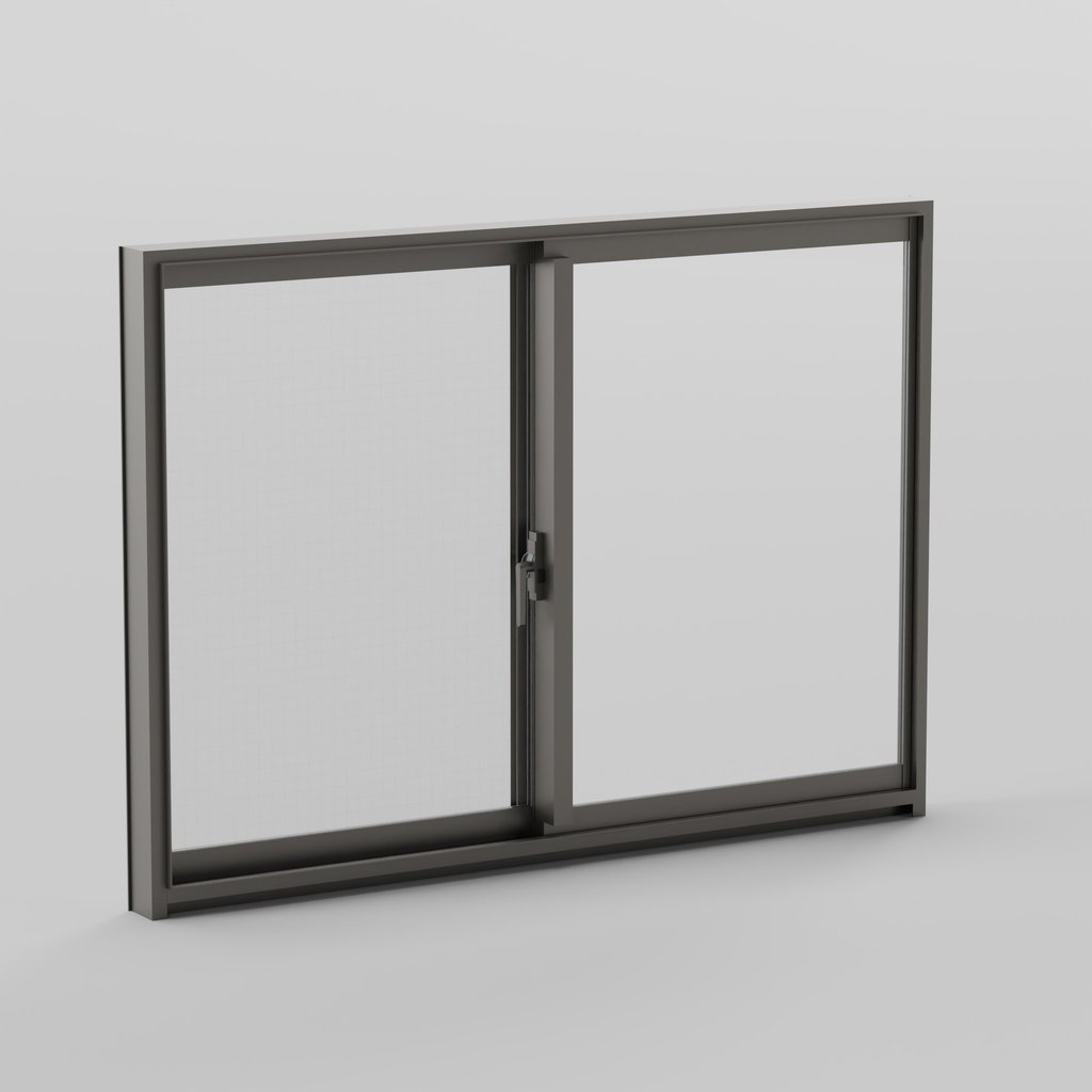 Japanese Sliding Window with Screen | FREE Windows models | BlenderKit