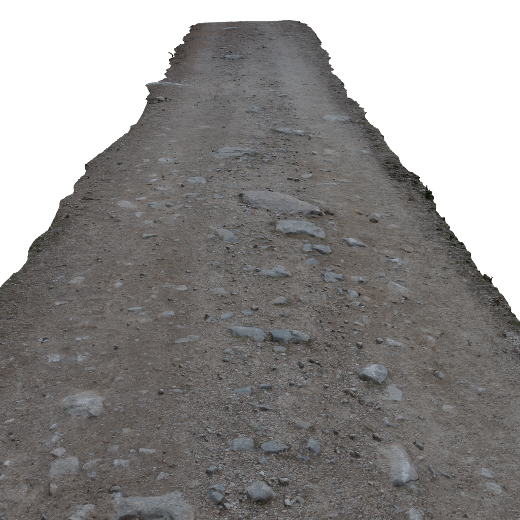 Hiking Trail in Mountain 3 | Terrains models | BlenderKit