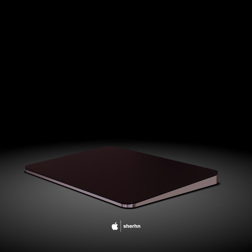 Apple Magic Trackpad (Black) | Computer Peripherals models | BlenderKit