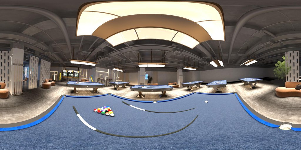 Billiard Room | Sports HDRis | BlenderKit