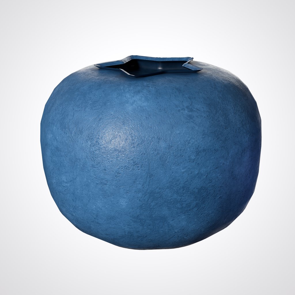 Blueberry | Fruit & Vegetables models | BlenderKit