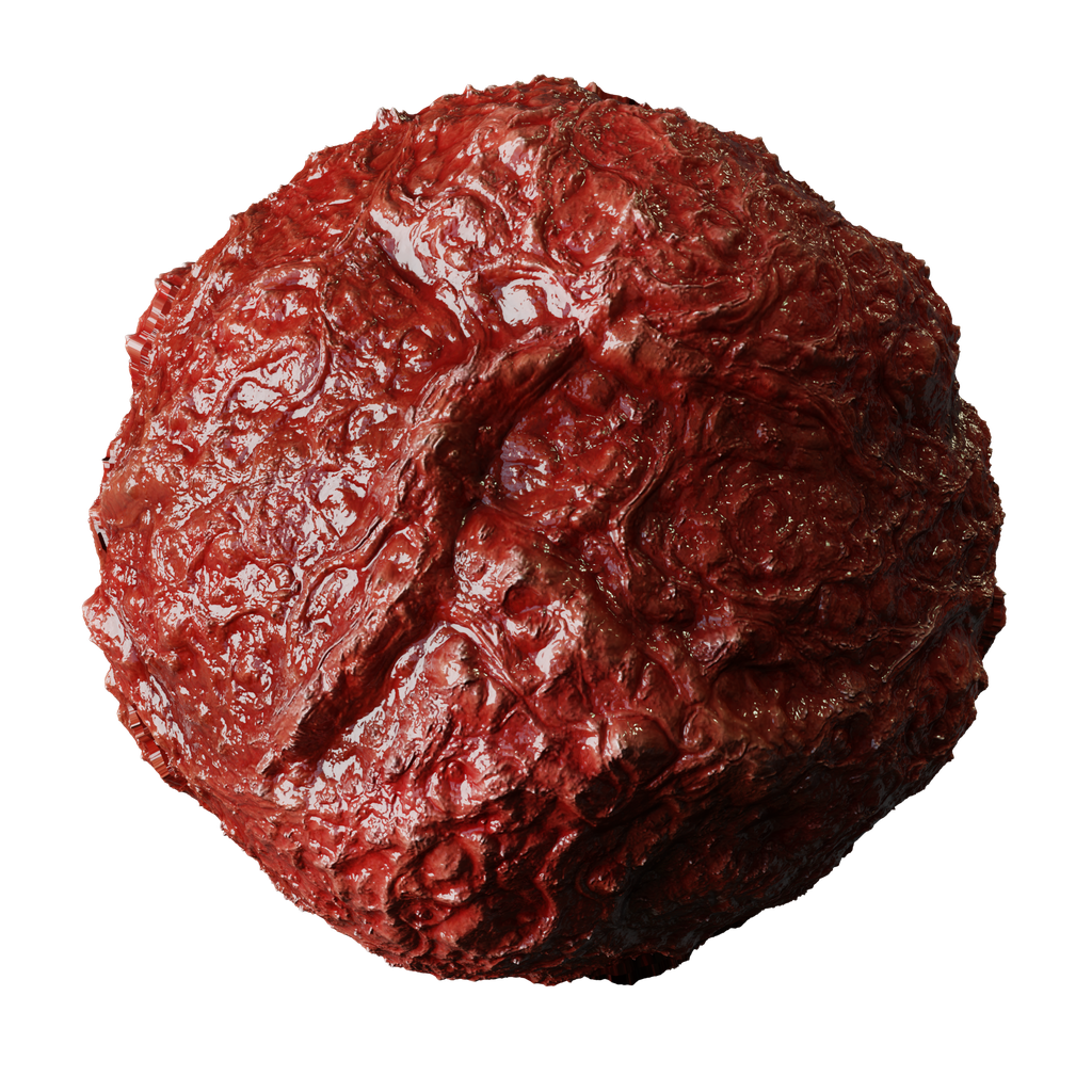 Seamless Alien Flesh Organic Horror | FREE organic materials | BlenderKit
