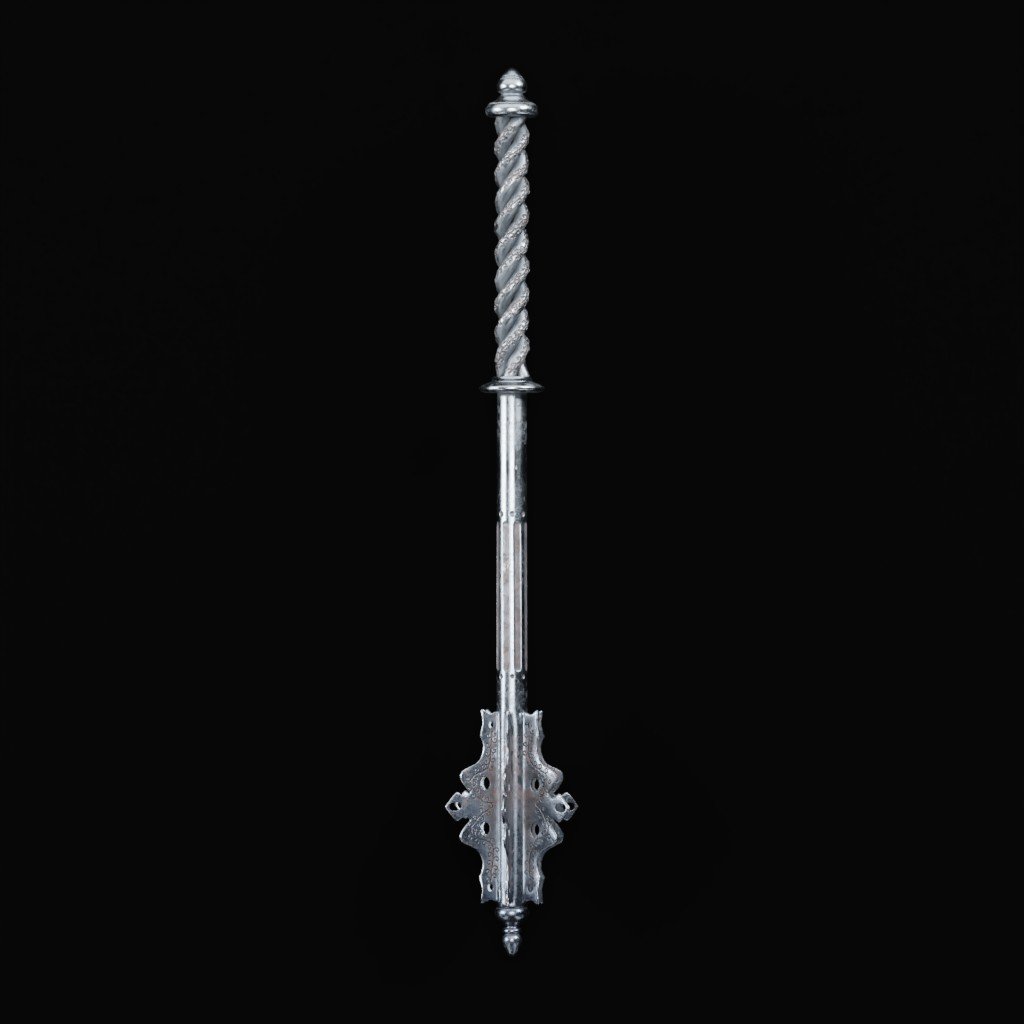 Ornate Medieval Mace | FREE Miscellaneous models | BlenderKit