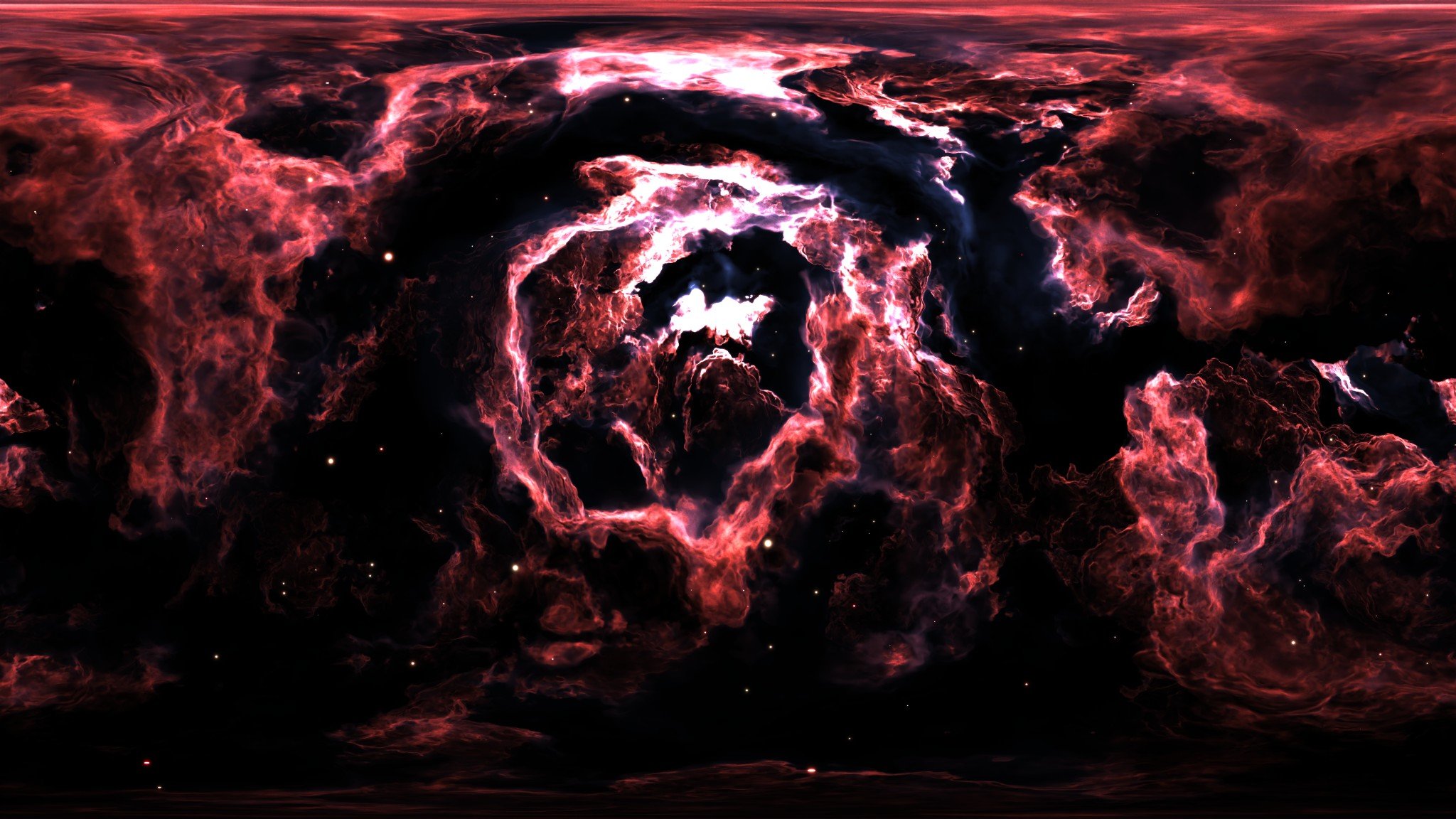 Space with Nebula | Nighttime Environments HDRis | BlenderKit