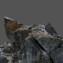 Rocky Terrain Photoscan | Environment Elements models | BlenderKit