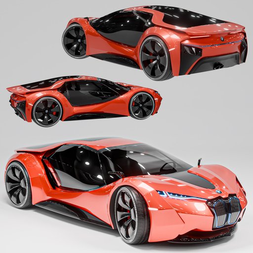 Lowpoly Car | Concept Cars models | BlenderKit
