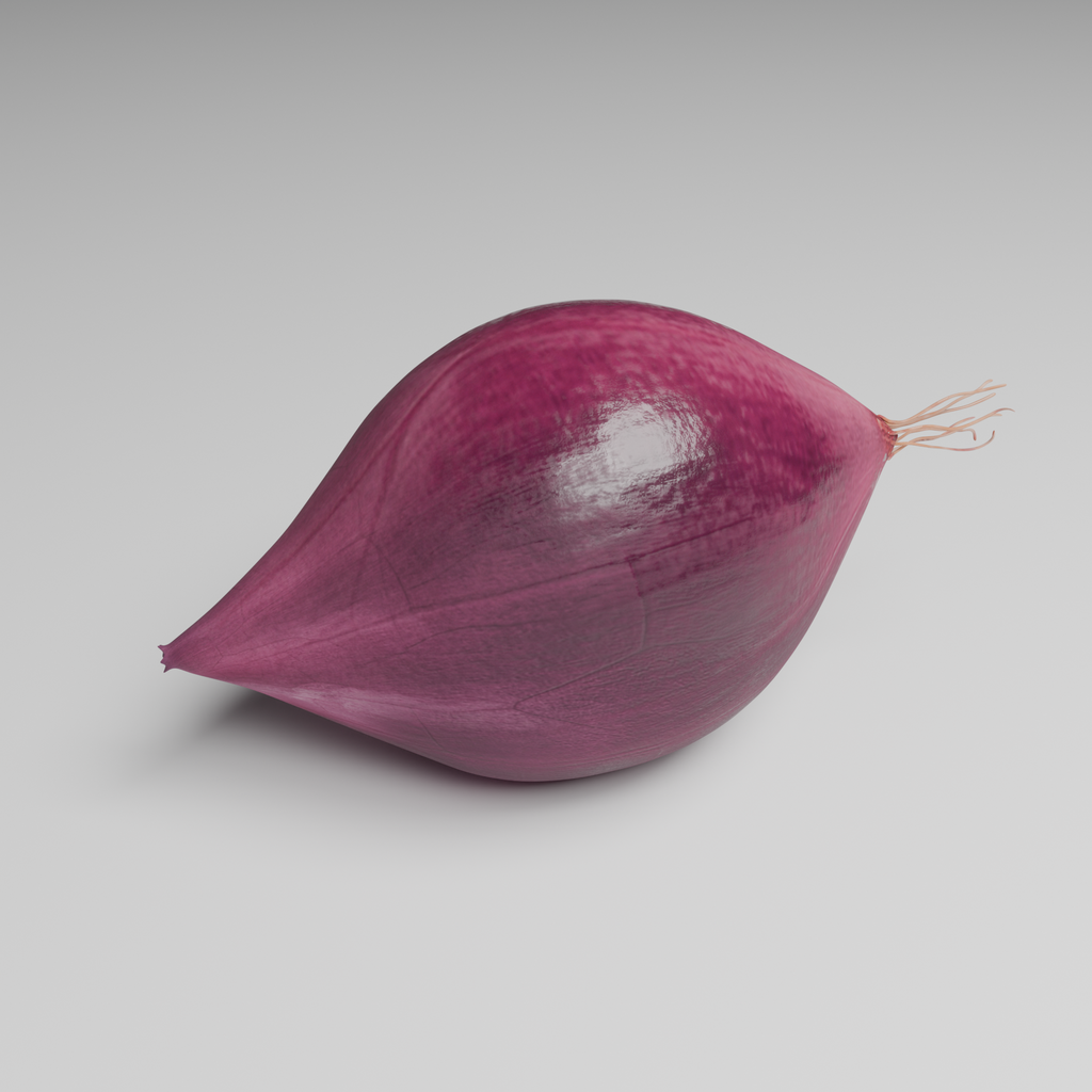 Shallot | FREE Fruit & Vegetables models | BlenderKit
