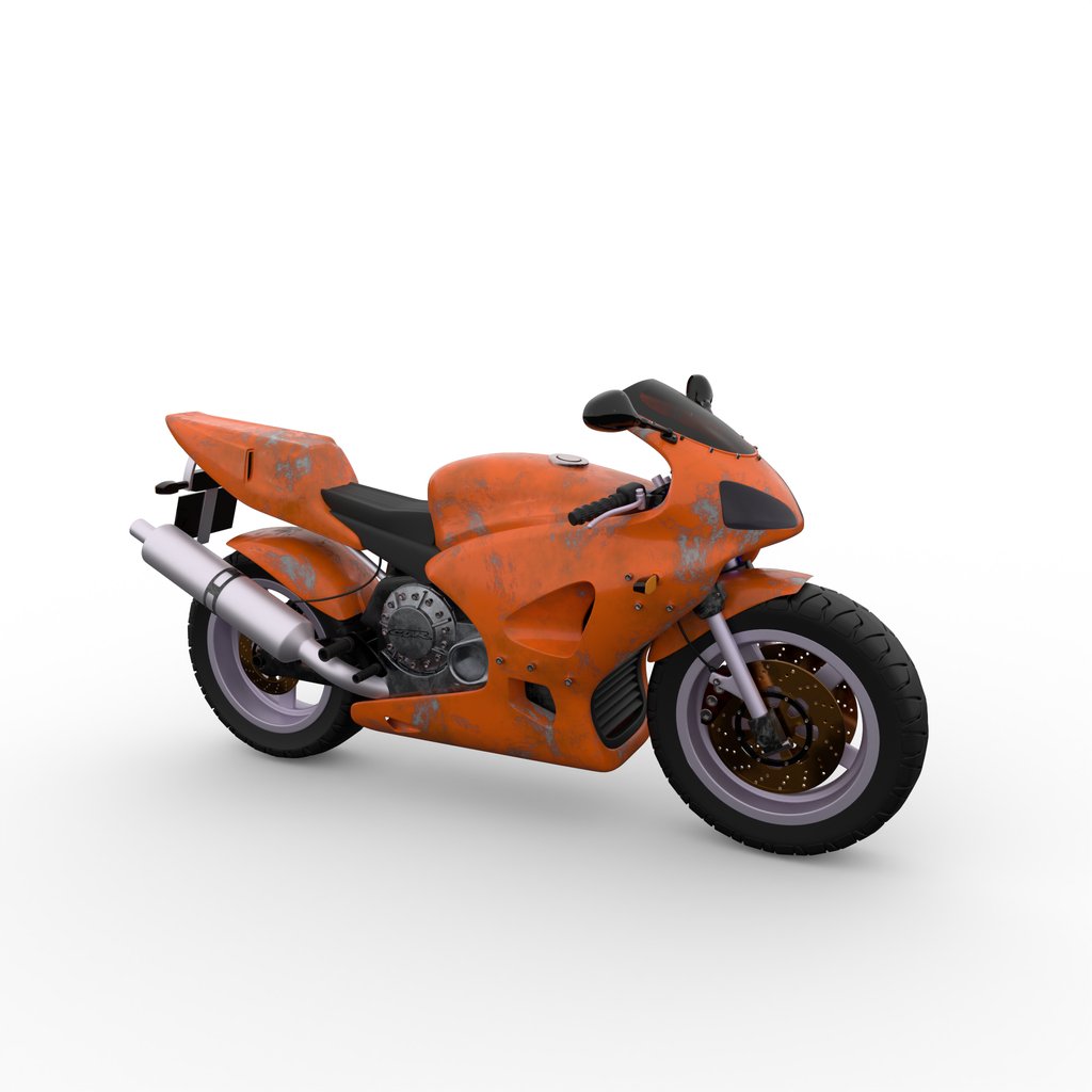 BlenderKit | Download the FREE Honda CBR model