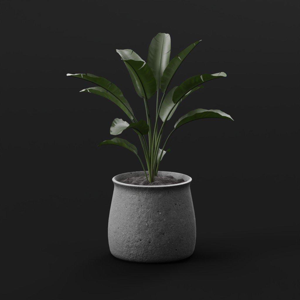 Planter | Outdoor Plants models | BlenderKit