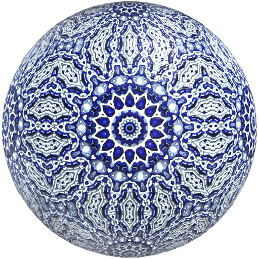 Mandala 28 | FREE tiles materials | BlenderKit