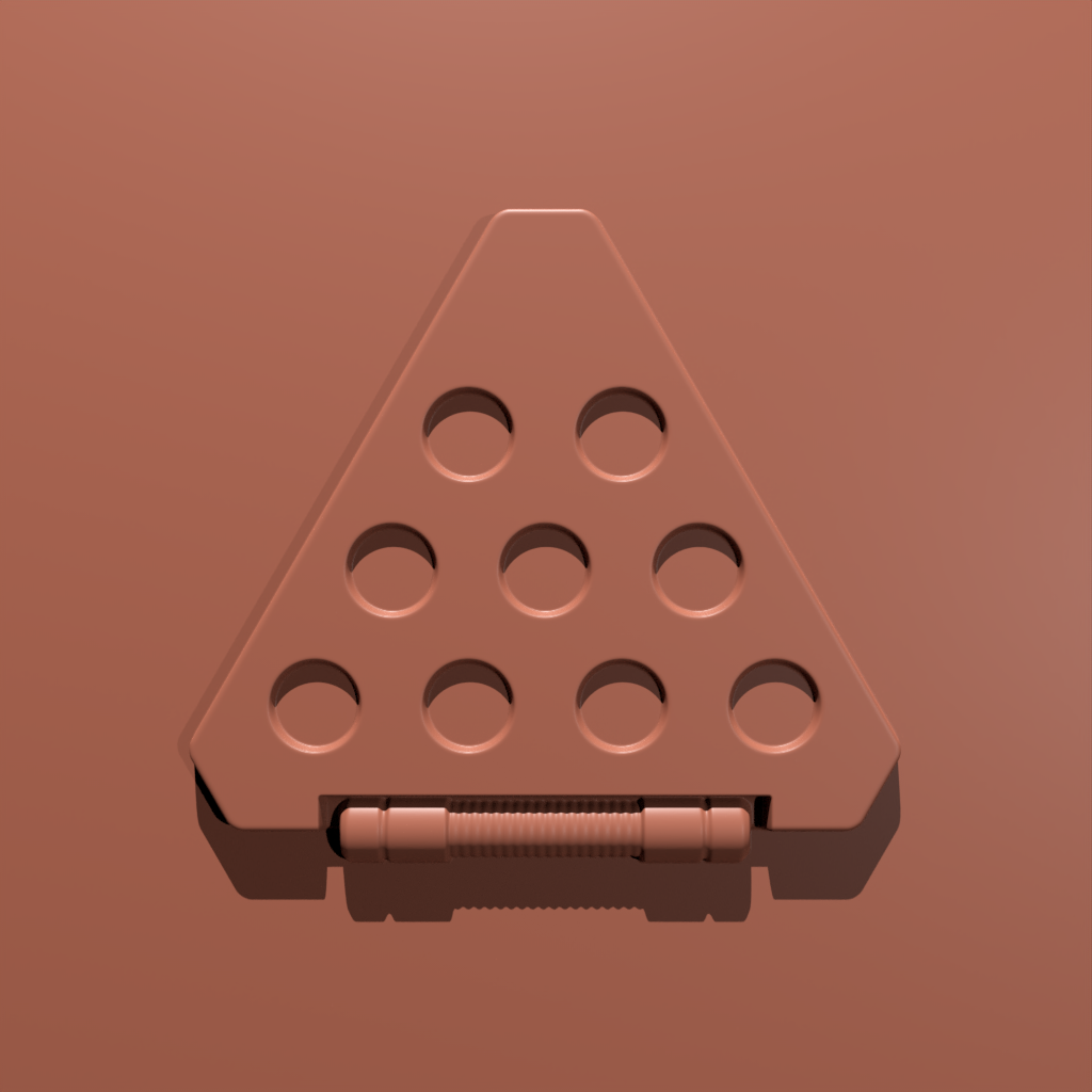 Triangular Hinge Brush - 01 | FREE industrial brushes | BlenderKit