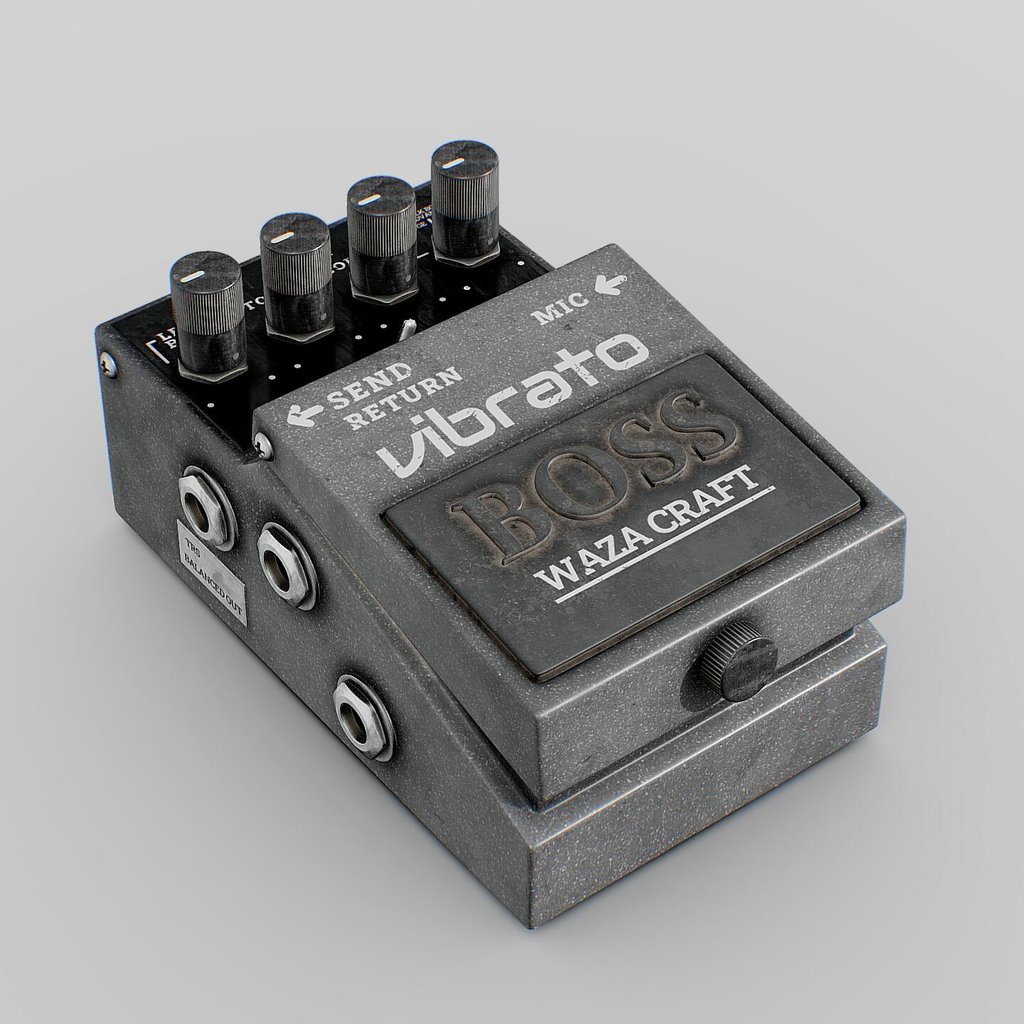 Boss-vb-2w | FREE Music Accessories models | BlenderKit