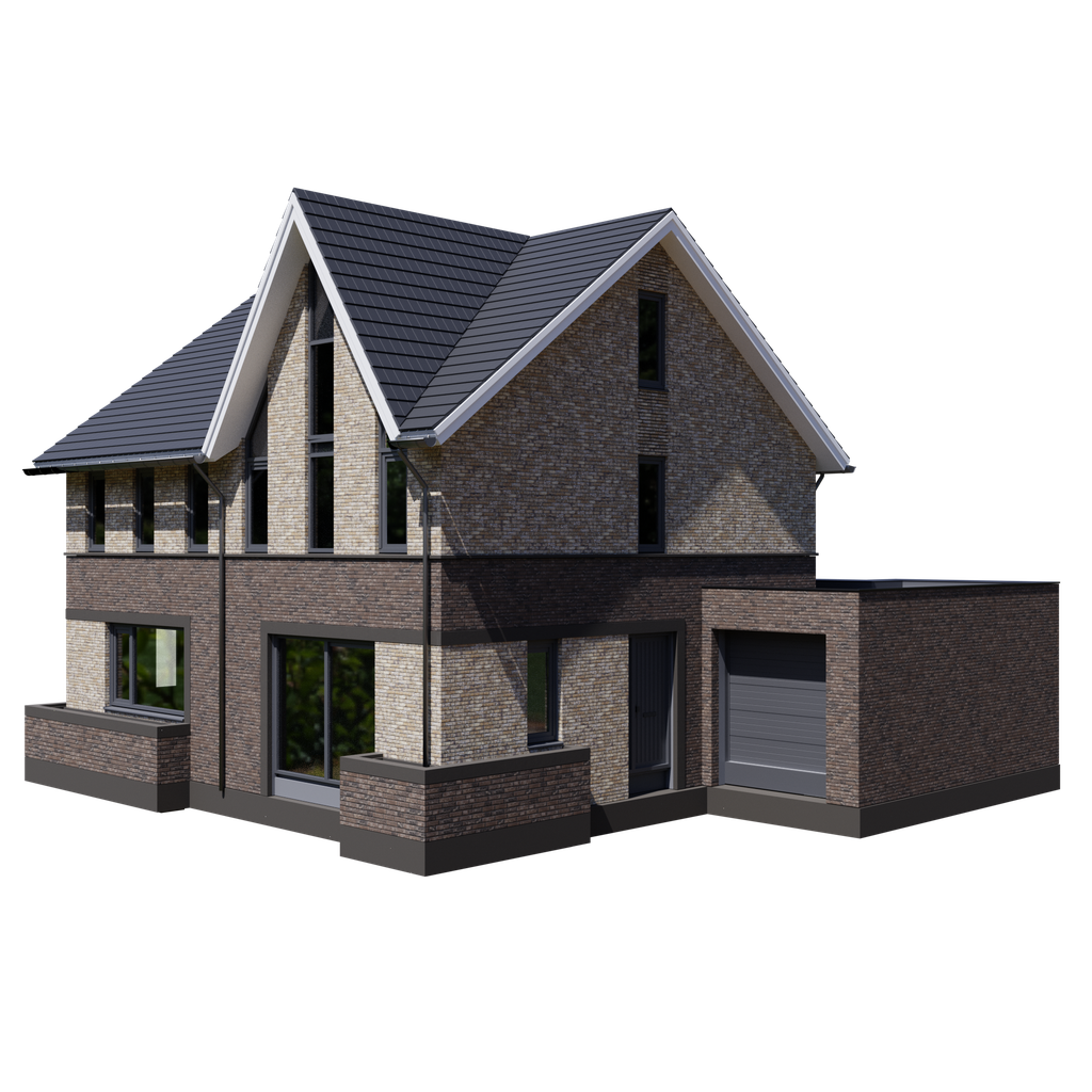 Dutch house | Private Buildings models | BlenderKit