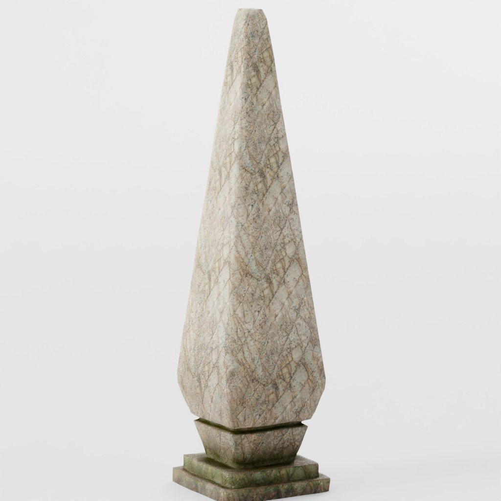 Obelisk Pillar | Historic Buildings models | BlenderKit