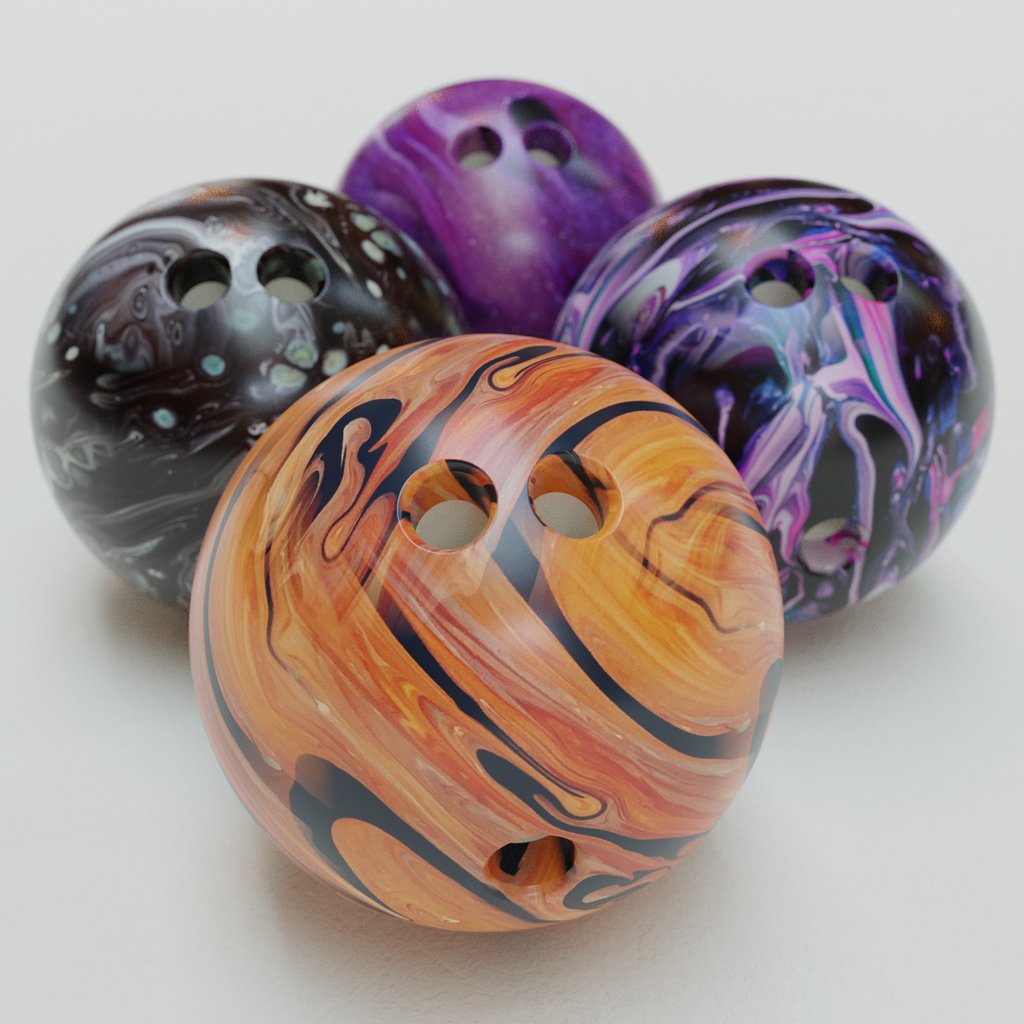 Bowling Ball | FREE Sport models | BlenderKit