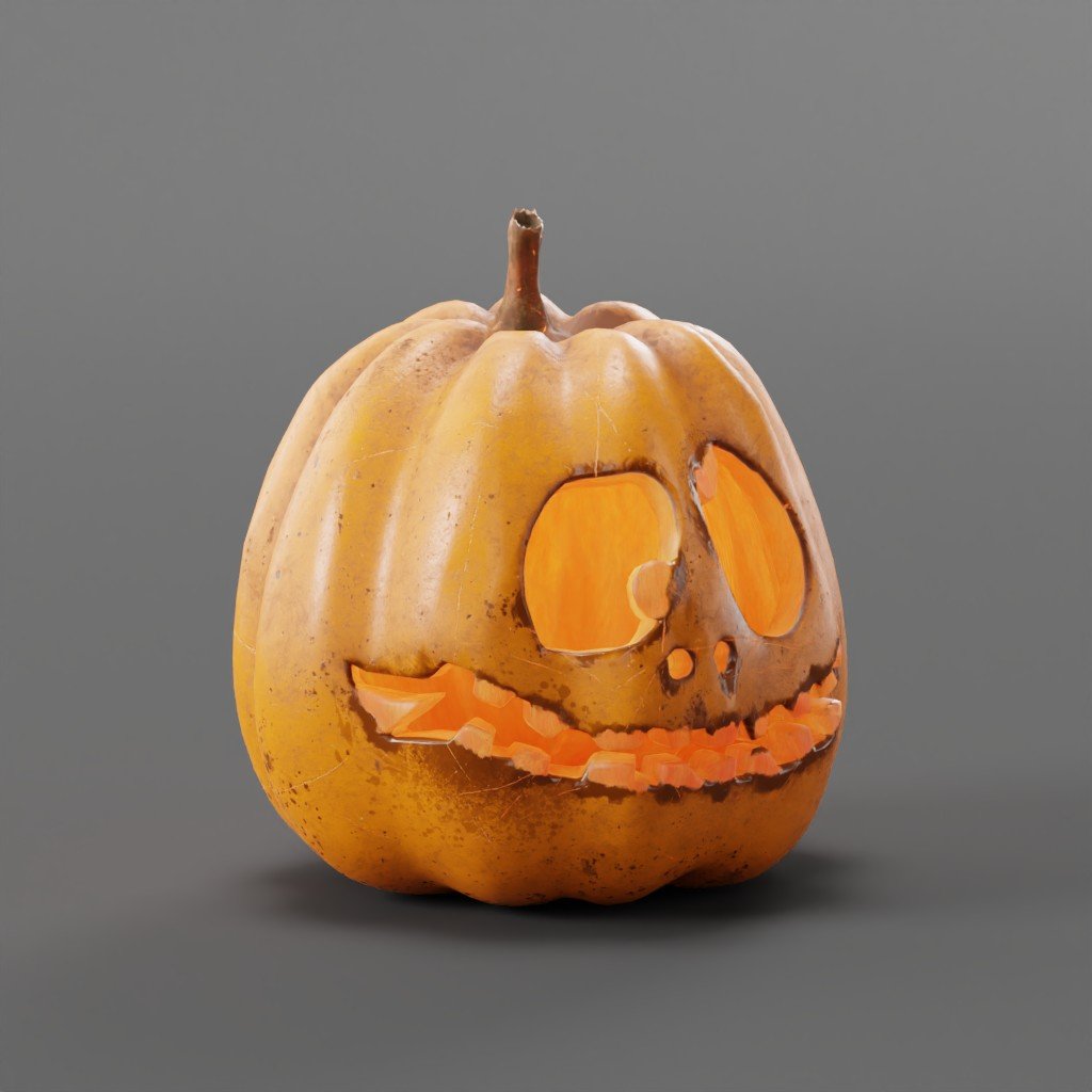 Halloween pumpkins 02 | Holiday Decorations models | BlenderKit