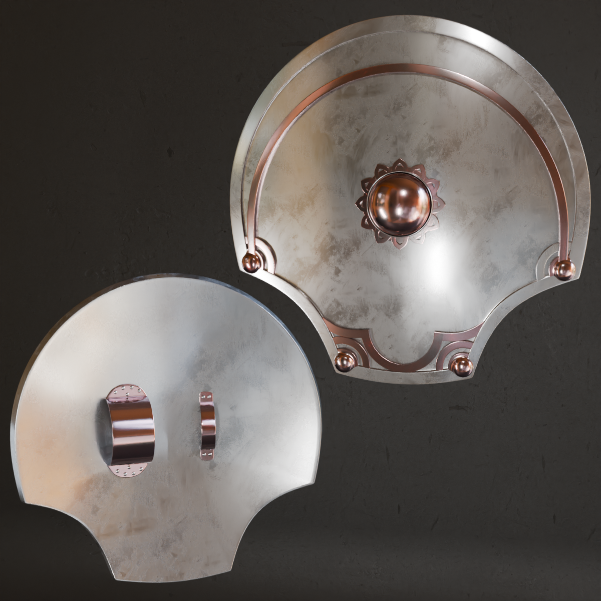 MK Shield 013 | Historical Weapons models | BlenderKit