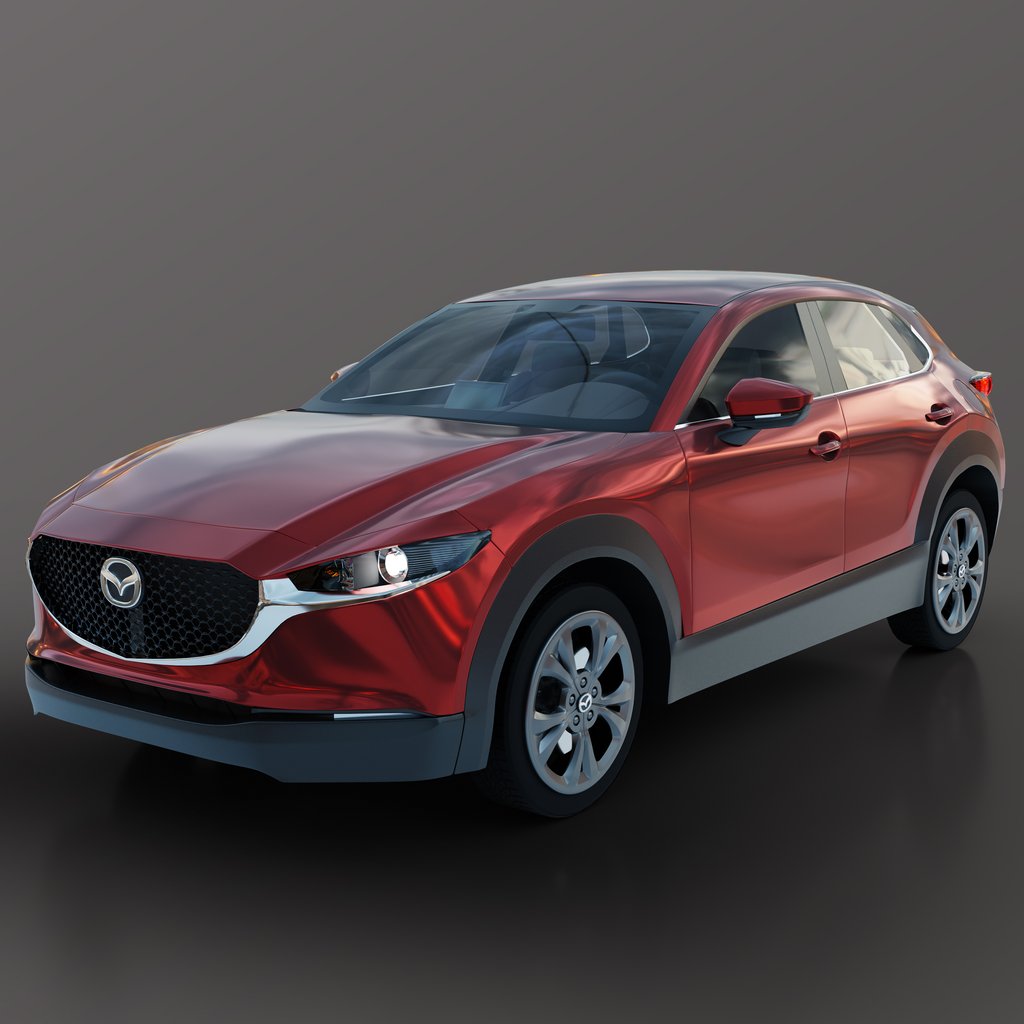 Mazda CX30 | Modern Cars models | BlenderKit