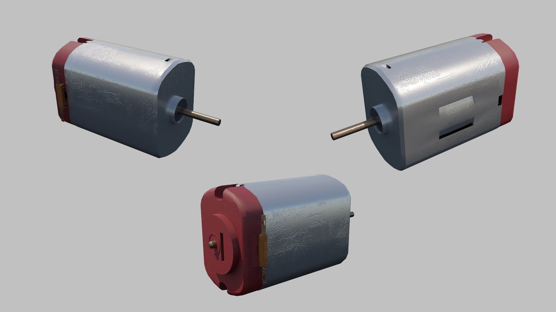 Type 130 DC Brushless Motor | FREE Miscellaneous models | BlenderKit