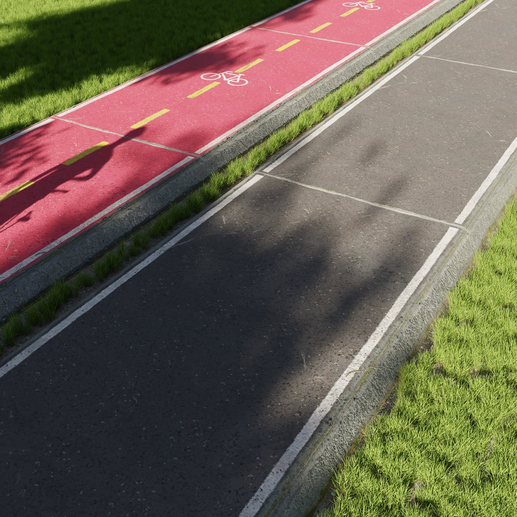 BlenderKit | Download the Cooper and Bike Track model