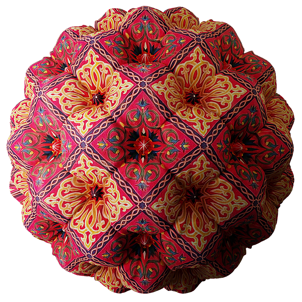 Fabric Deep Buttoning Pattern Antique | FREE Texture Fabric 3D ...