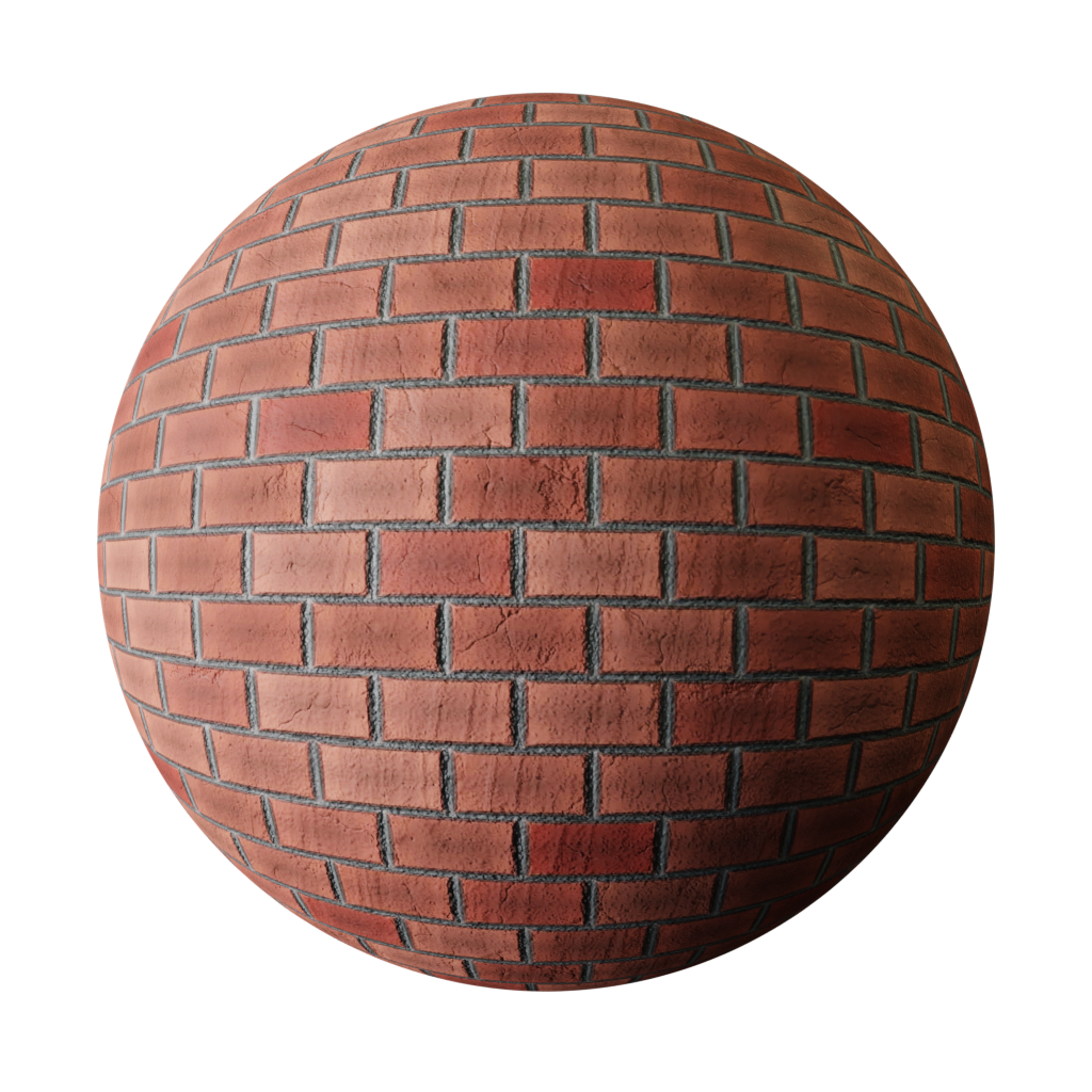 Bricks (Red, Worn) | FREE bricks materials | BlenderKit