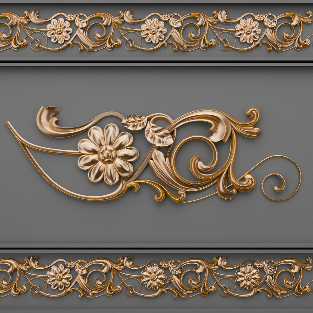 MK-trim-Or-Vol7-07 | Interior Decorations models | BlenderKit