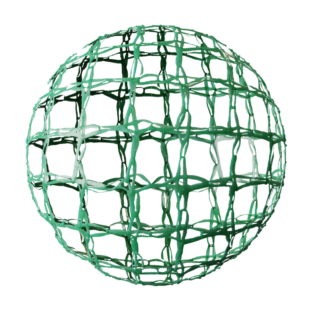 Green Plastic Net | FREE plastic materials | Blendkit